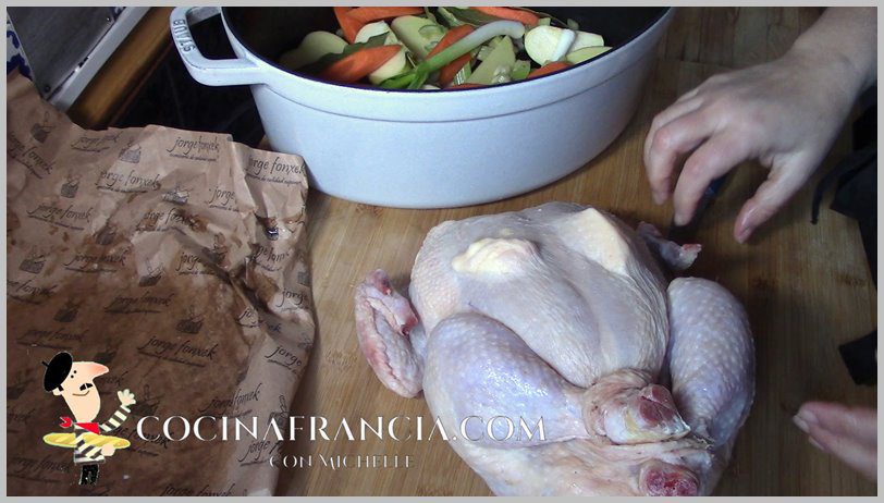 🐓 Pollo Asado En Cocotte Con Manzana Y Verduras