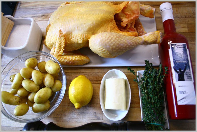 🐓 Pollo Asado En Cocotte Con Manzana Y Verduras